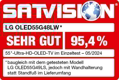 LG OLED55G48LW OLED-Fernseher (139 cm/55 Zoll, 4K Ultra HD, Smart-TV ...